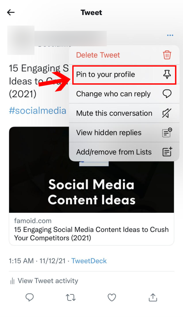 How to Pin a Tweet on Twitter (Ultimate Guide)