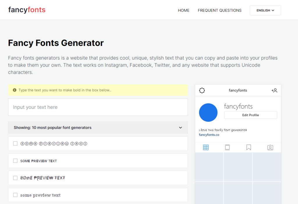 How to Change Fonts in Instagram Bio, Caption And Story