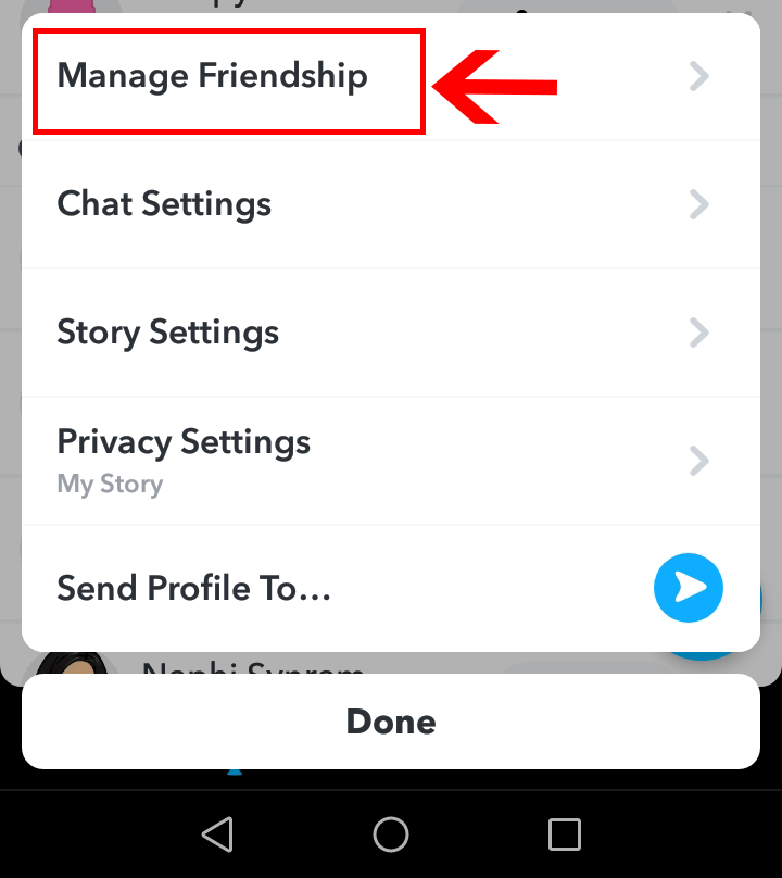 How to Unfriend or Remove a Friend on Snapchat