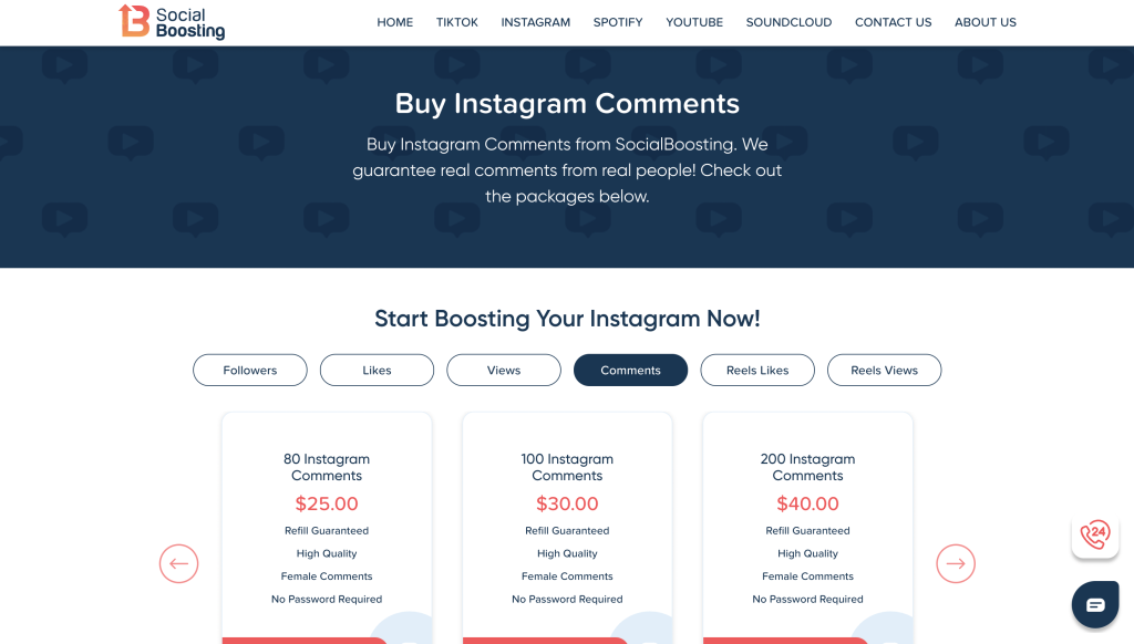11 Best Sites to Buy Instagram Comments (Custom & Real)