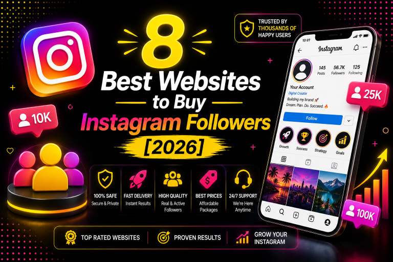 8 Best Websites to Buy Real Instagram Followers [2026]